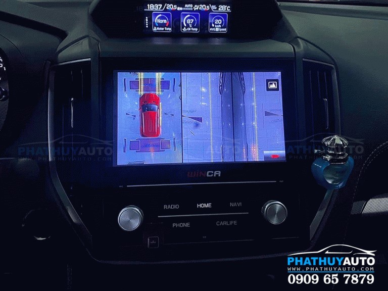 Camera 360 độ cho Subaru Forester - Phát Huy Auto